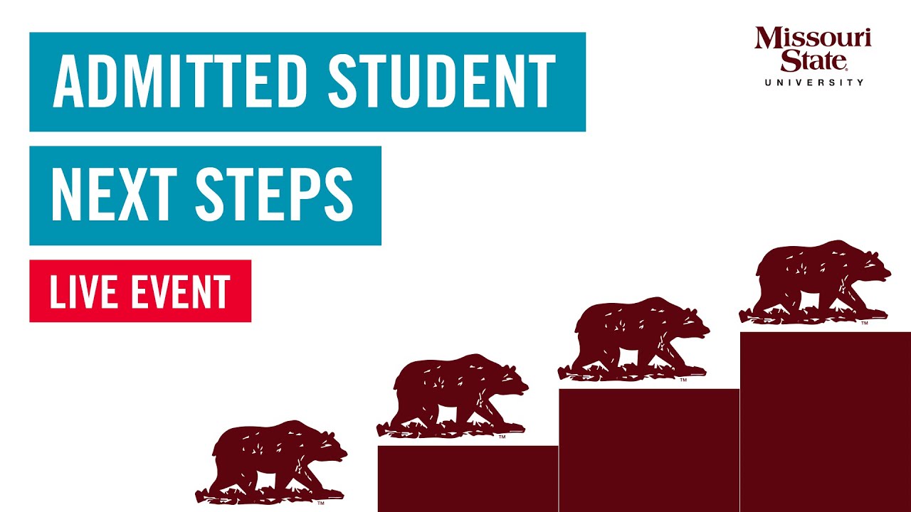 Live Event: Admitted Student Next Steps