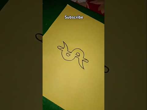 How to draw a S with letter N #art #drawing #shorts #vairalshort #trending #diy #3d #s #n #easy