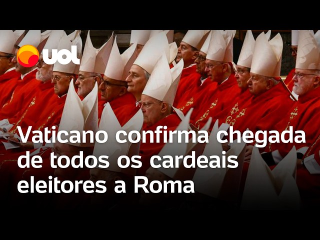Cardeais eleitores já estão em Roma para o conclave; 133 votam