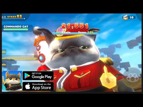 Cat Commandos gameplay (android ios)