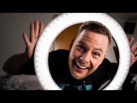 One Light HACK | The BEST Single Light Setup For YouTube? | Neewer 18" Ring Light