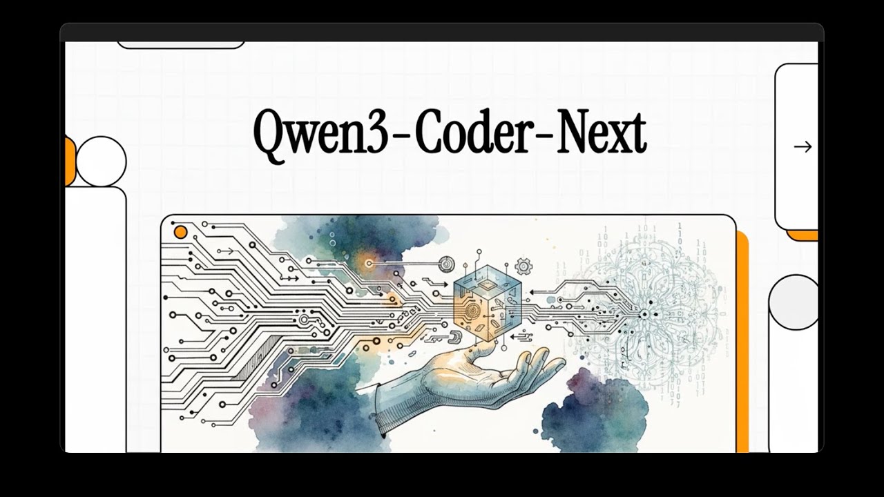 Qwen3-Coder-Next: Specialized Models for Coding Agents
