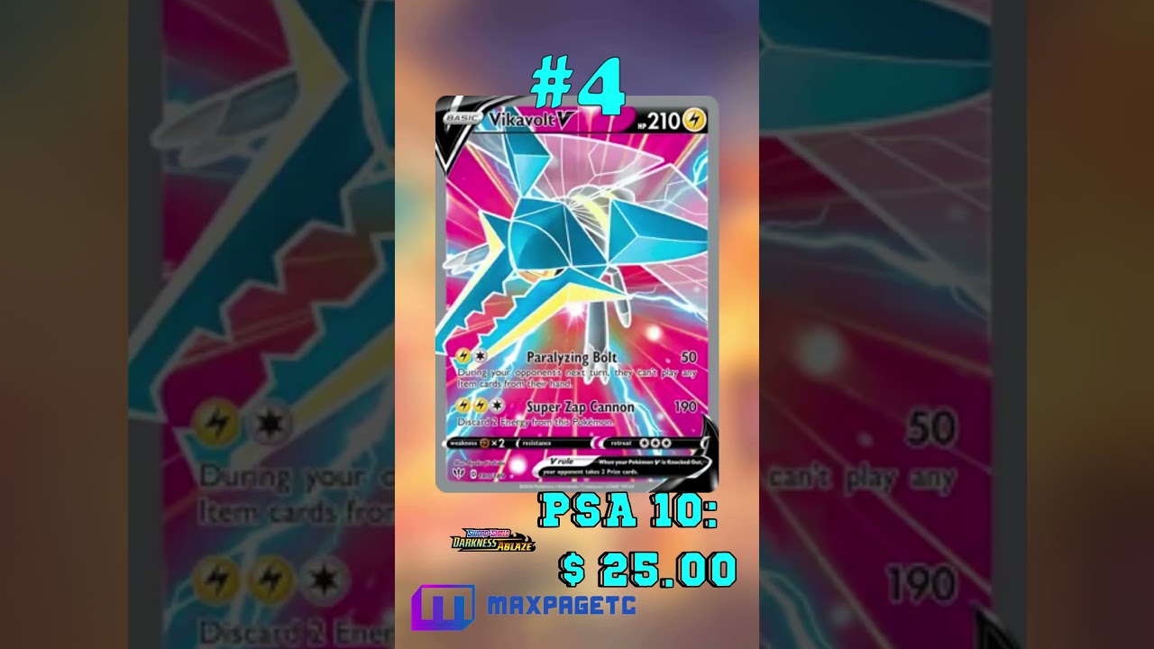 Top 10 Vikavolt Full Art Pokémon Cards #tcg#pokémon#Vikavolt#fullart