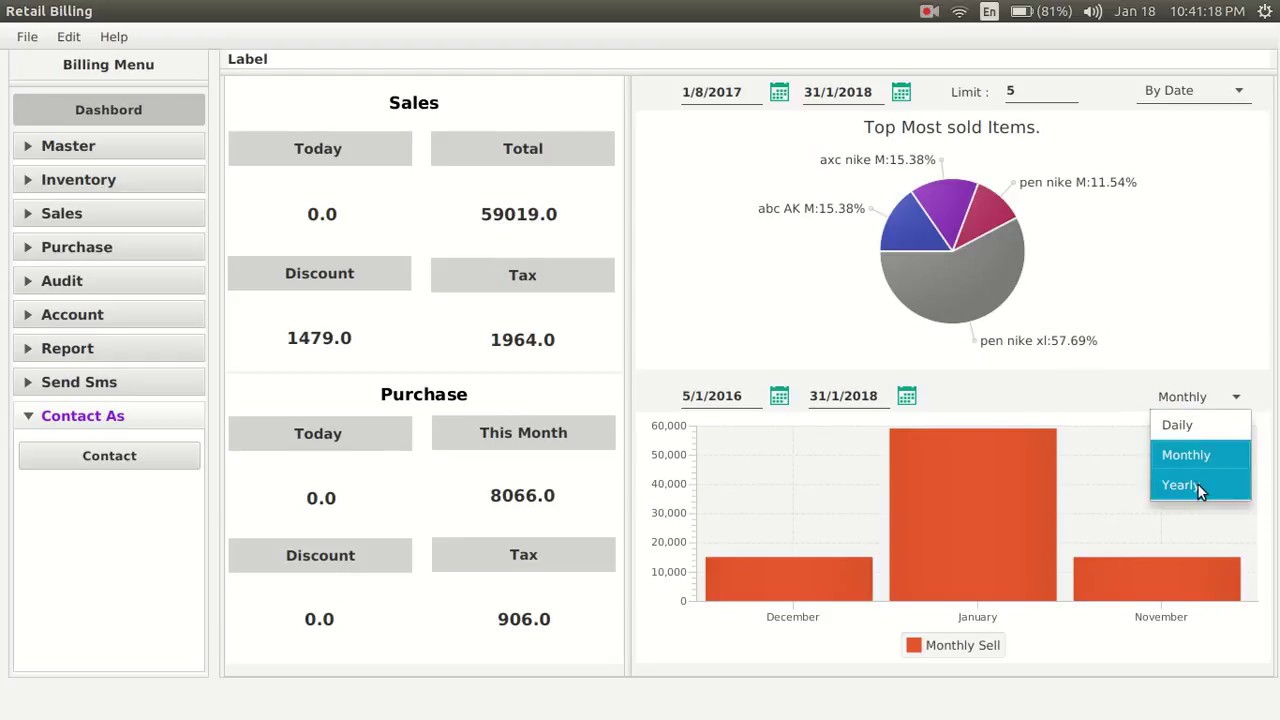JavaFx GUI dashboard part 1