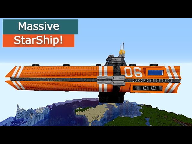 7 best Minecraft spaceship builds