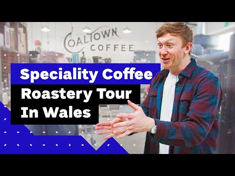 What's Inside Specialty Coffee Roastery Cafe? A Tour At Coaltown Coffee in Wales