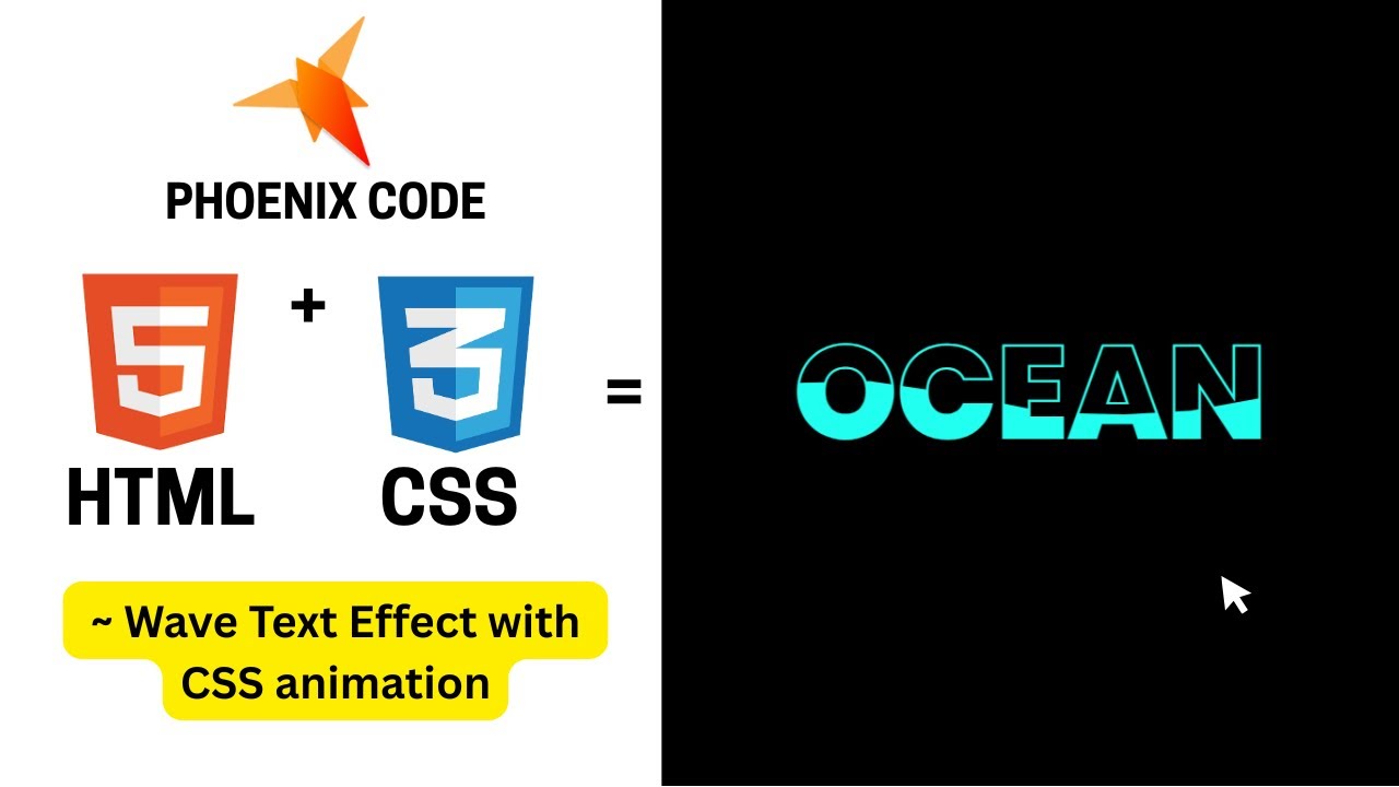 How to Create a Wave Text Effect with CSS Animation