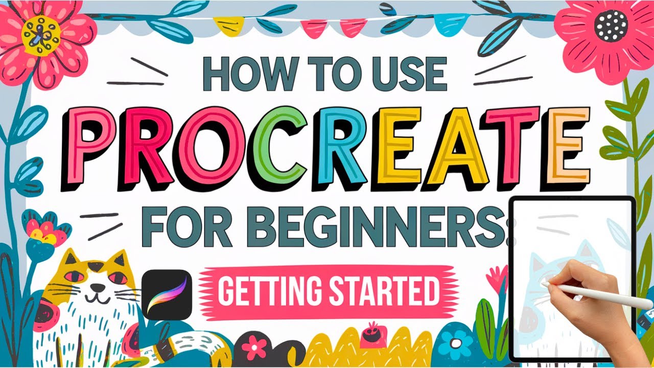 Procreate Basics Made EASY for Complete Beginners