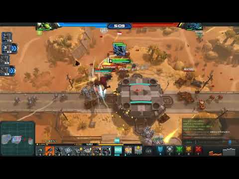 Airmech Strike - Photometry (Neo) vs Budynator (Osprey) - Map Dust - Slice of Game