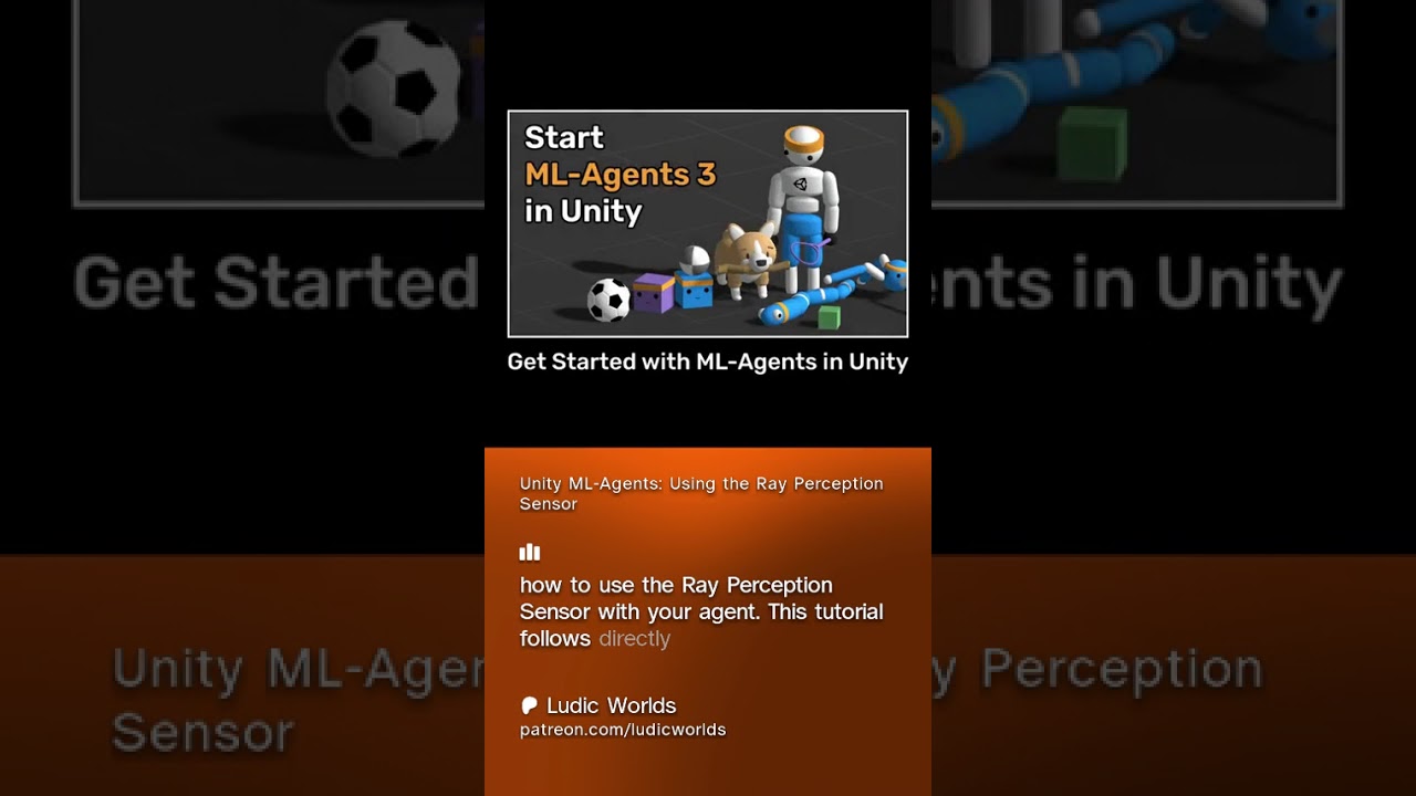 How to use the 'Ray Perception Sensor' #unity #ai #mlagents