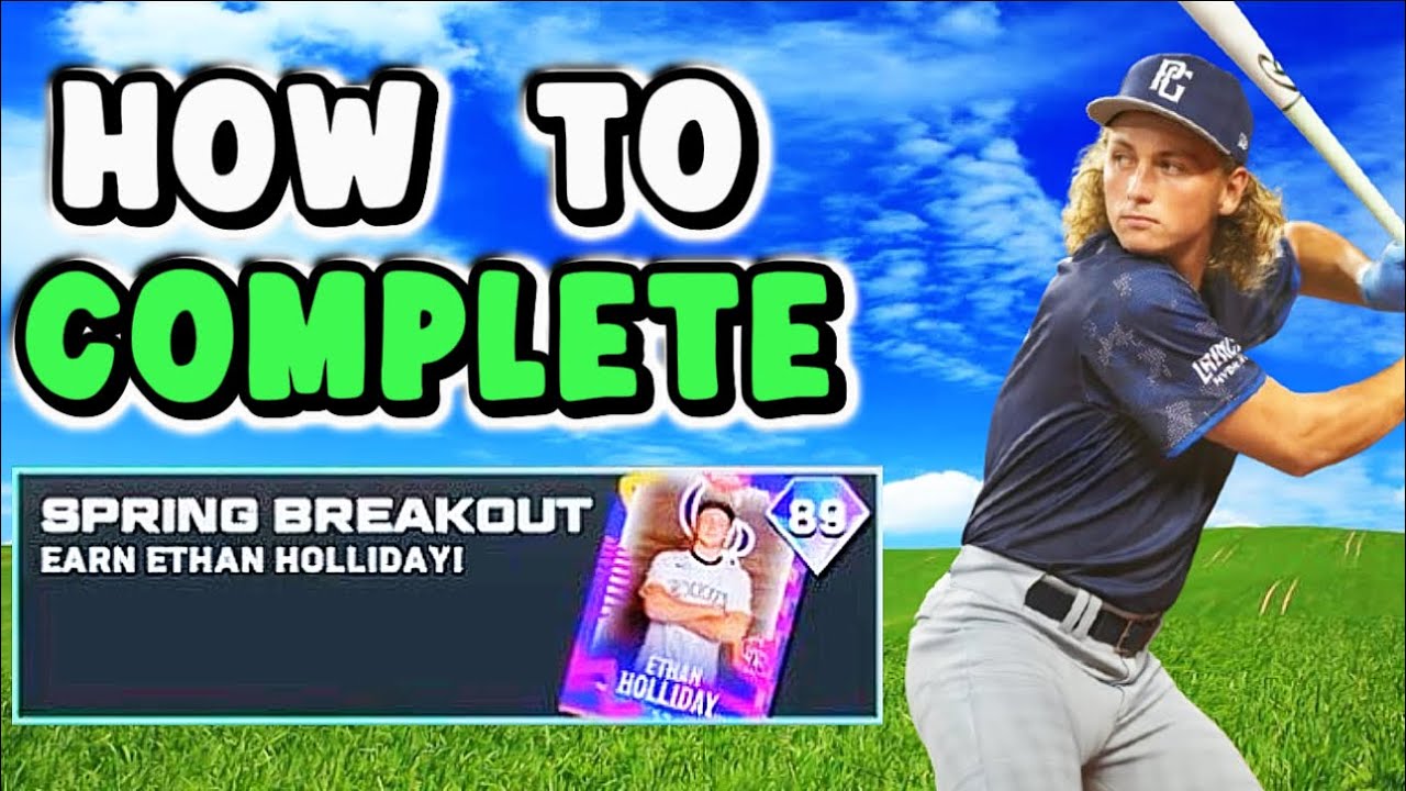 How To Complete The Spring Breakout Program In MLB The Show 26