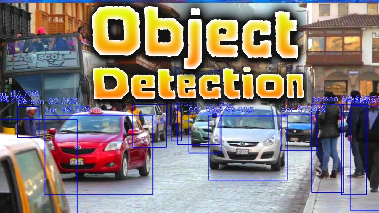Object Detection for Self Driving AI - Detects Cars Buses and Pedestrians