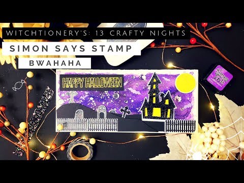 Simon Says Stamp | Bwahaha | Halloween Card Series 2018