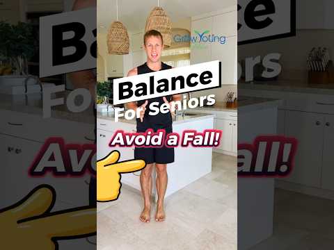 3 of the best balance exercises for seniors #seniorfitness