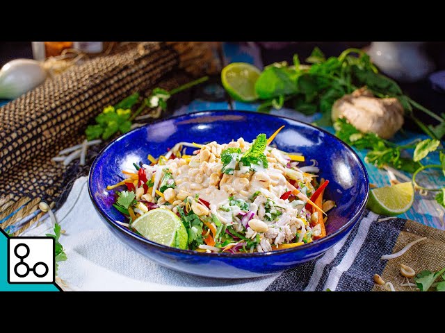 Refreshing Thai Chicken Salad Recipe for Summer | Galaxy