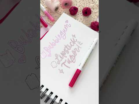 Comment other NON basic marker names!🤩💡#gifted #markers #markerdrawing