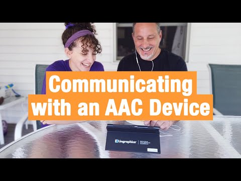 Communicating with an AAC Device