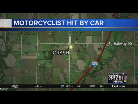Emporia crash sends motorcyclist to hospital