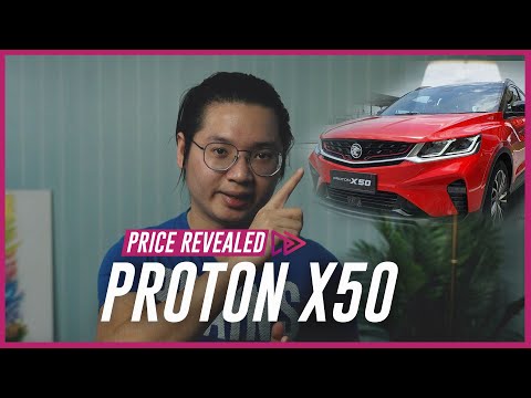 Proton X50 Price Revealed! From RM79k to RM103k