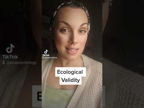 Ecological Validity Aice Psychology #researchmethodology