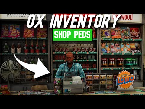 Adding Peds to Ox Inventory Shops | FiveM Tutorial 2025