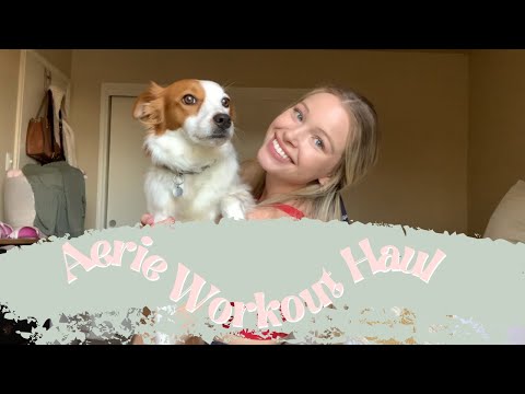 AERIE WORKOUT HAUL - inexpensive (but good quality) workout clothes :)