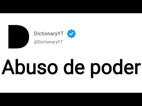 Abuso de poder Meaning in English