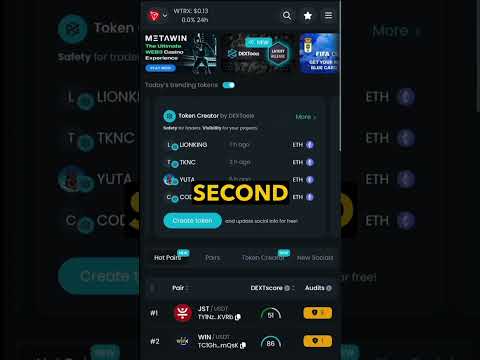 TRON is live on DEXTools!