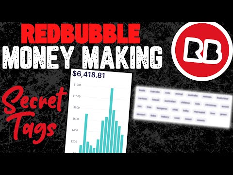 Secret Money Making Redbubble Tags
