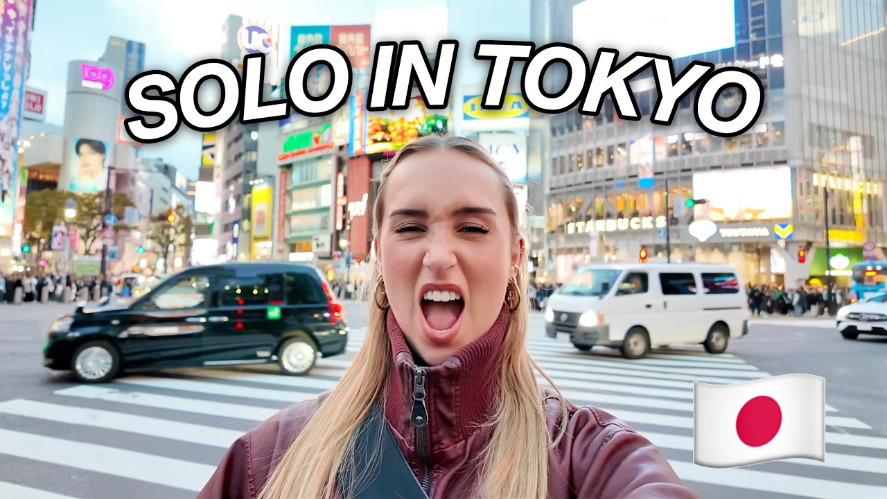 SOLO TRAVELLING TOKYO FOR THE FIRST TIME🇯🇵 (JAPAN VLOG)