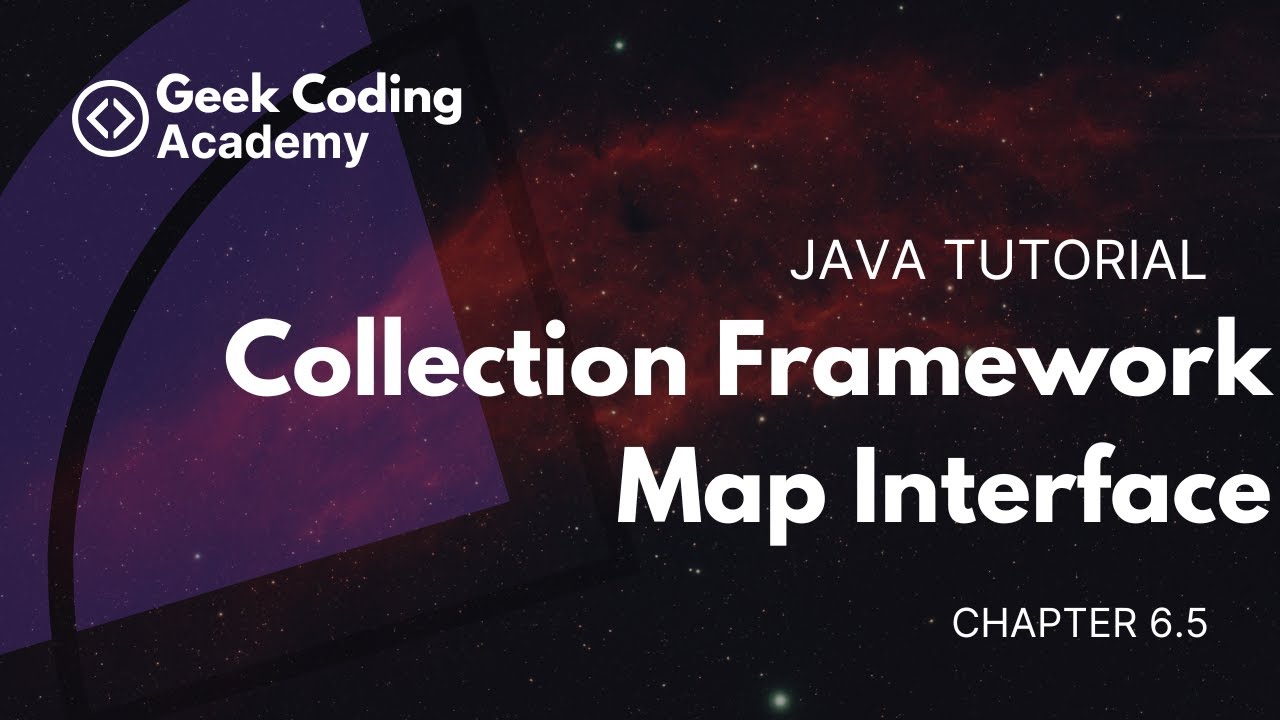 Chapter 6.5 | Collections Framework | Map Interface and Implementations | Java tutorial