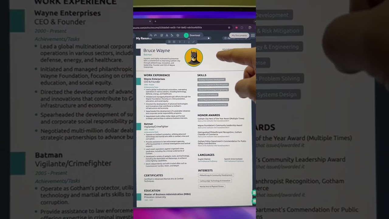 Create a Perfect Resume in Minutes! 📝 Novoresume AI Hack!
