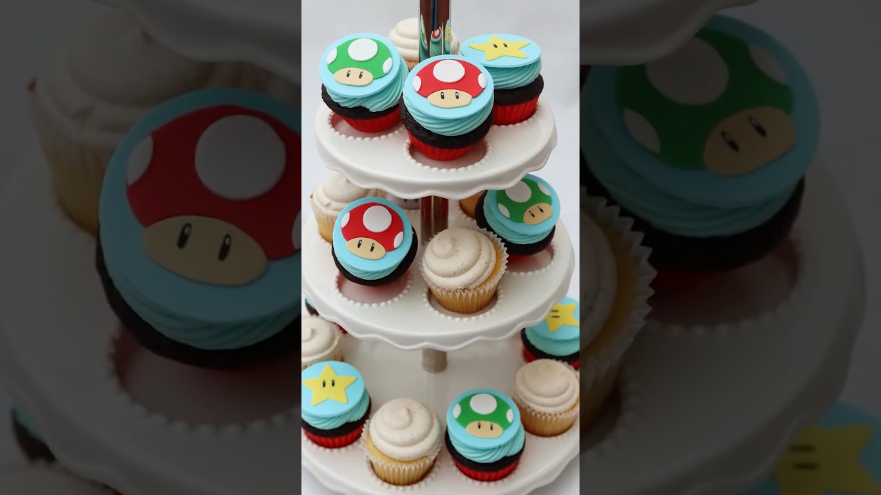 Super Mario Cupcakes 🧁