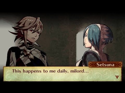 Fire Emblem Fates: Birthright - Male Avatar (My Unit) & Setsuna Support Conversations