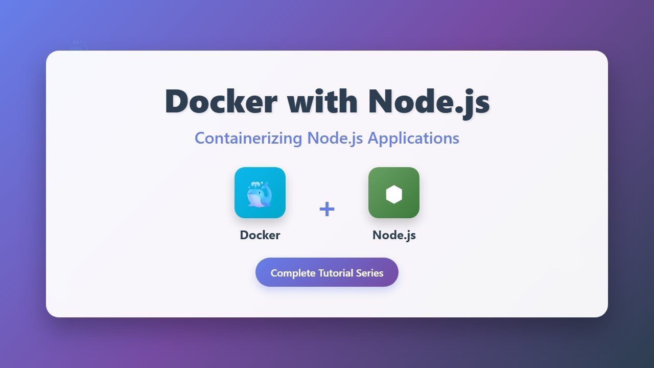 Dockerize Node.js Apps: Beginner's Guide to Containerization