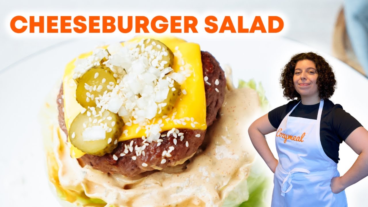 Cheeseburger Salad Recipe 🍔🥗 Healthier With All The Iconic Flavors!