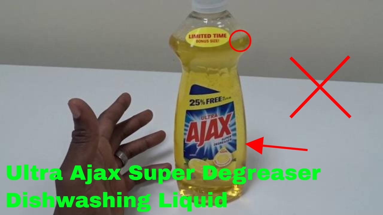 ✅  How To use Ultra Ajax Super Degreaser Dishwashing Liquid Review