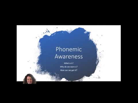 Introduction to Phonemic Awareness