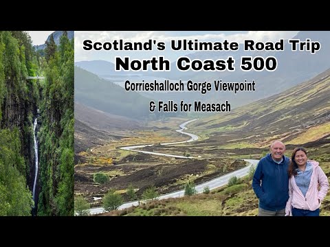Corrieshalloch Gorge Viewpoint & Falls of Measach // NC500 Route Road Trip 2022