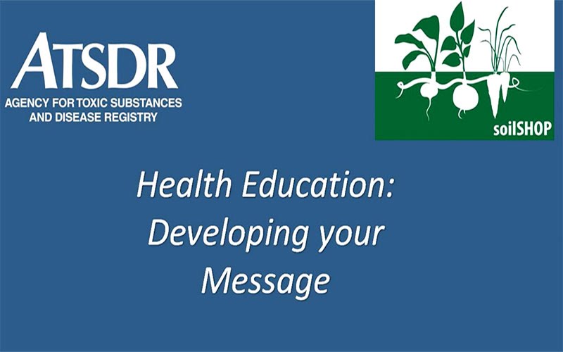 Health Education:  Developing Your Message
