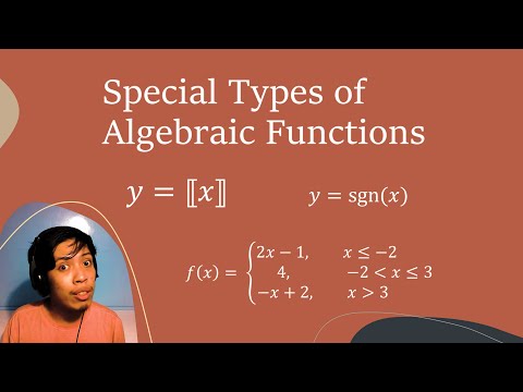 Special Types of Algebraic Functions