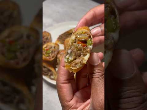 Philly Eggrolls #onestopchop