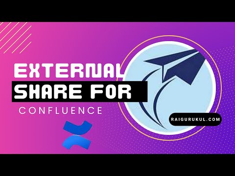 How to Share Confluence Pages with External User | External Share for Confluence | Confluence
