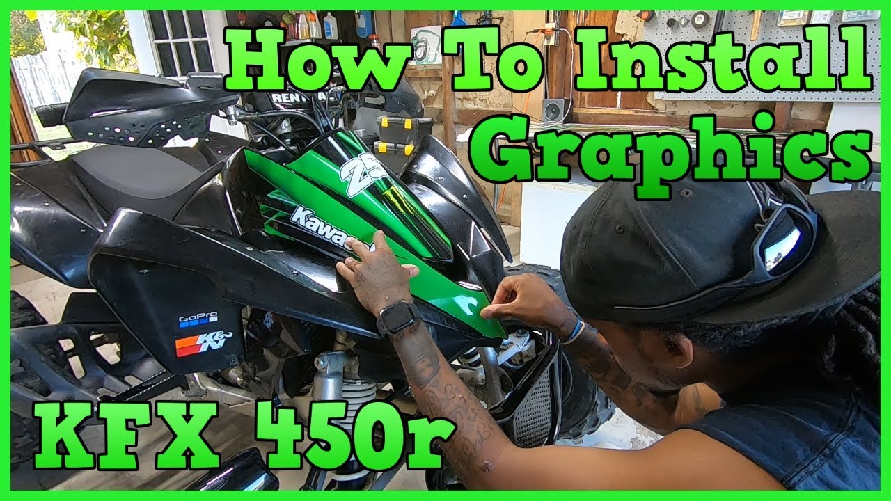 How To Install Graphics / Decals - ATV / Quad