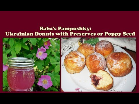 Pampushky Ukrainian Filled Donuts