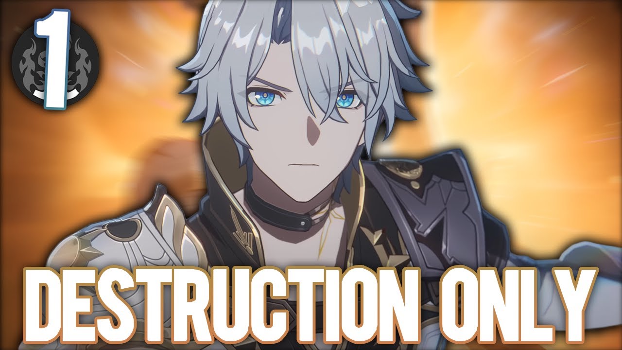 I started a DESTRUCTION ONLY account in Honkai Star Rail!
