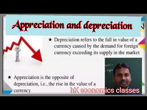 Appreciation and depreciation // effect of appreciation and depreciation on economy / explained /