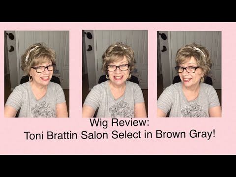 Wig Review: Toni Brattin Salon Select in Brown Gray