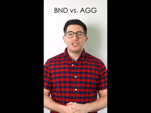 BND vs. AGG in 31 seconds #shorts