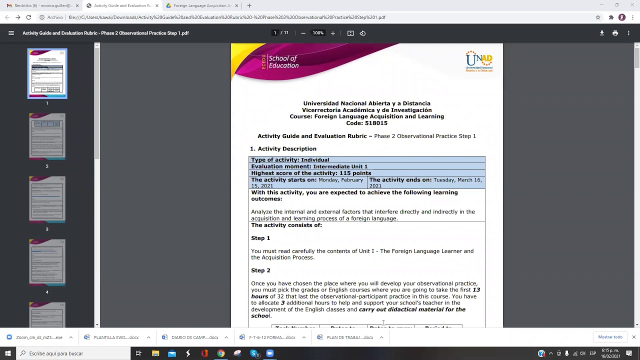 Explicación Formatos practica